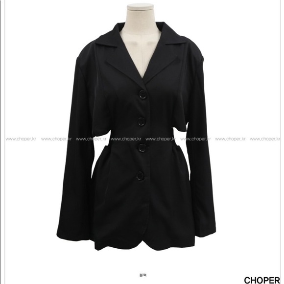Choper | Dresses | Choper Back Vent Jacket Dress | Poshmark